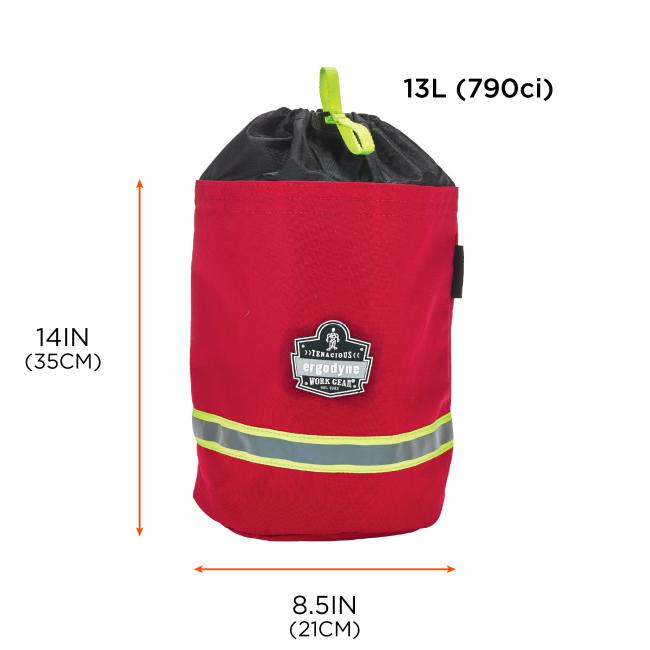 Arsenal 5080L Firefighter SCBA Mask Bag - Fleece Lined, Drawstring Clo ...
