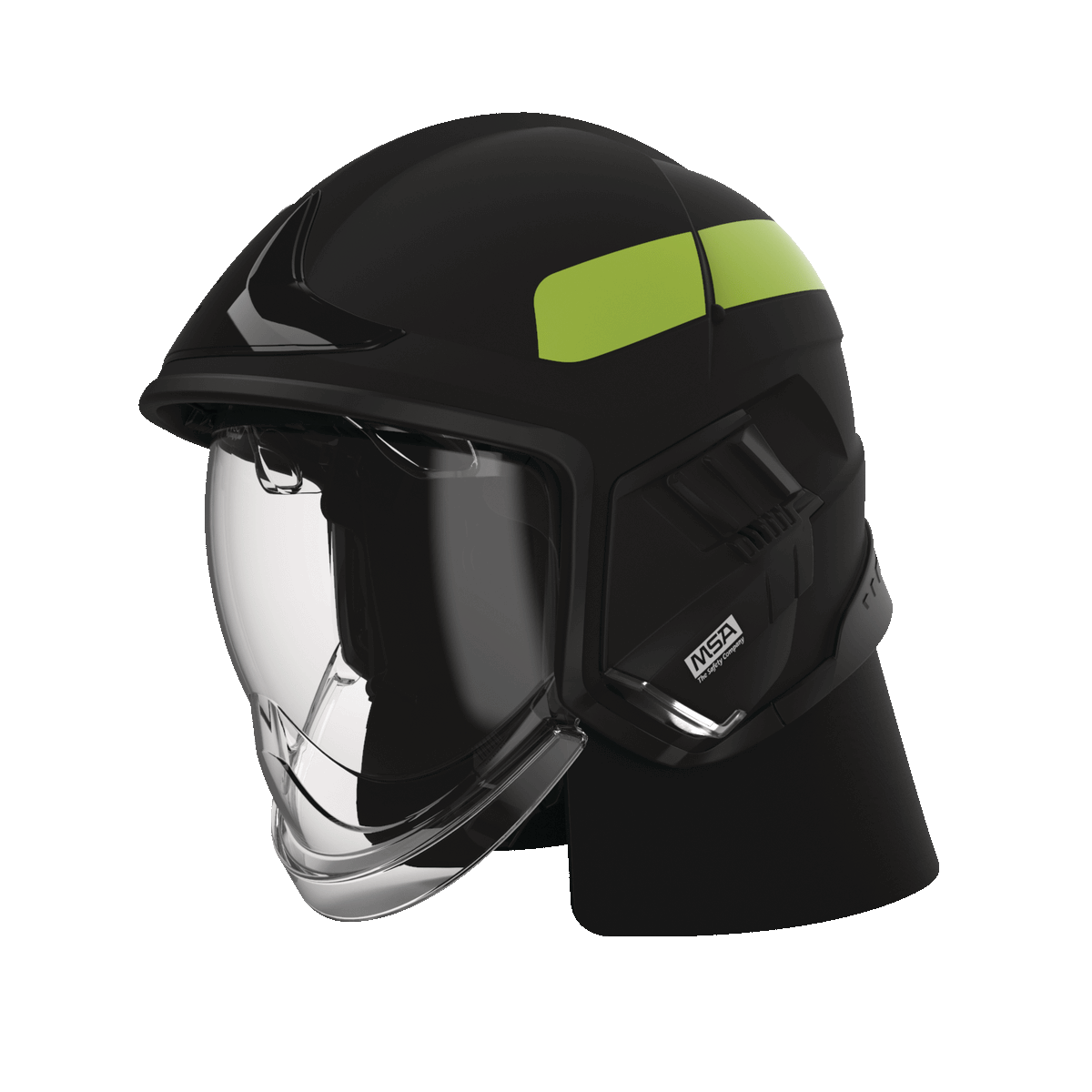 CAIRNS XF1 MODERN FIREFIGHTER HELMET - BLACK MATTE – SafeDesign Apparel Ltd